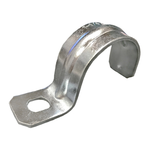 1-Hole 1-1/4 Inch Rigid Conduit Steel Strap