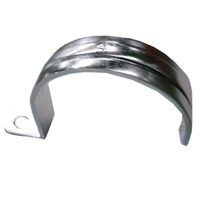 1-Hole 4 Inch Rigid/EMT Conduit Steel Strap