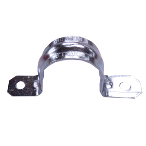 1 Inch Rigid 2-Hole Steel Strap