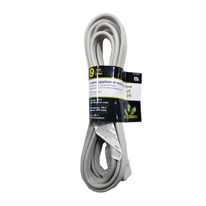 9 Ft 3 Wire Air Conditioner Cord 15 Amp 1875 Watts 120V