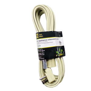 12 Ft 3 Wire Air Conditioner Cord 15 Amp 1875 Watts 120V