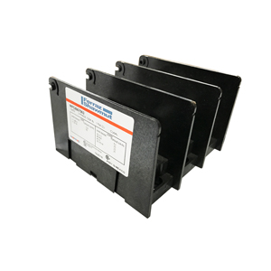 Mersen MPDB67563, Distribution Block Cu/Al 600 Volt AC 3-Pole 175 Amp Line (1) 2/0-14 AWG Load ...