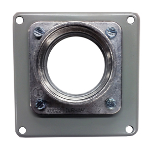 General Electric TCU27, 2 Inch Large Base Raintight Flanged Aluminum Hub