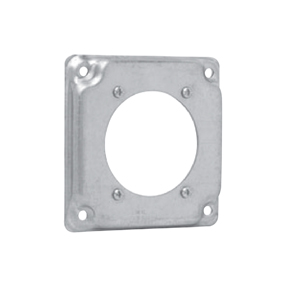 Crouse-Hinds TP509, 4 Inch Square Raised Steel Cover for (1) 30-60 Amp ...