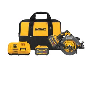 DeWalt DCS578X2 60 Volt 7-1/4" Brushless Circular Saw Kit W/ 2 ...