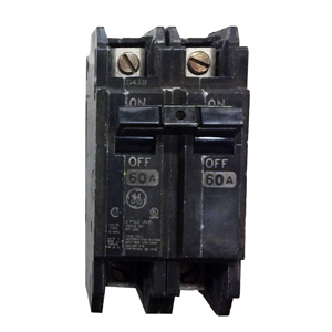 General Electric THQC2160 2 Pole 60 Amp Feed Through 10kAIC Circuit ...