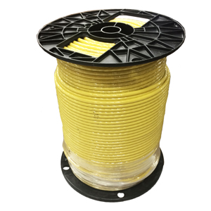 10 Stranded THHN Copper Spool Yellow 500 Ft