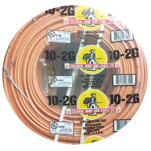 10/2 Romex NM-B with Ground Coil 250 Ft