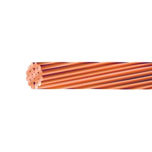 1/0 AWG 19 Strand Soft Drawn Bare Copper Wire Reel 1000 ft
