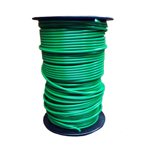 10 Stranded MTW Copper Spool Green 500 Ft
