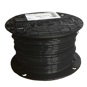 16 Stranded TFFN Copper Spool Black 500 Ft