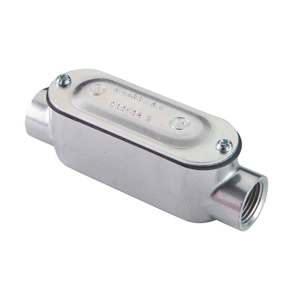 1-1/2 Inch Combo Type C Aluminum Conduit Outlet Body with Cover with ...