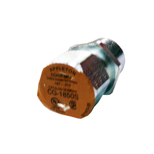 Appleton CG-1850S 1/2 Inch Steel Liquidtight Cord Grip Cable Size .187-.312