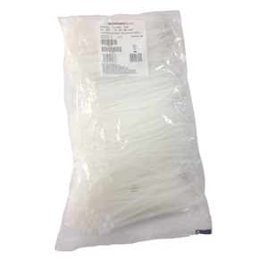Hellermann Tyton T50R9M4 Cable Tie, 8 Inch Natural, UL Rated, 50lb Tensile Strength, 1000 per Pack