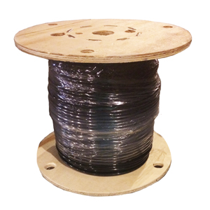 8 Stranded THHN Copper Reel Black 500 Ft (1 = 1 Ft.)