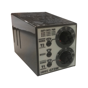 Idec GT3W-A11AF20N 8-Pin Plug-In Recycle Dual Knob Timer DPDT Double ...