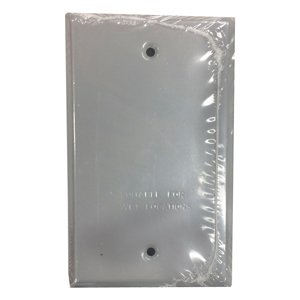 BWF BC-1V Weatherproof Blank Cover 1 Gang Vertical Horizontal Mount ...