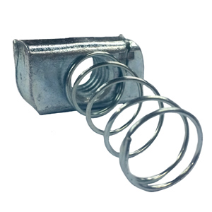 Spring Nut Plated, Regular Spring 1/2"-13 Inch