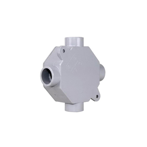 1/2- & 3/4-Inch Hub PVC, 4 Inch Octagon Box 1-1/2 Inch Deep