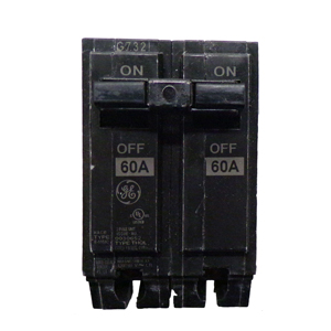 General Electric THQL2160/UPC 60 Amp 2-Pole Plug-In Circuit Breaker ...