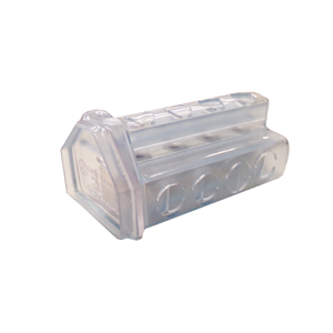 Ilsco PCT-4-2/0 4-Port #14-2/0 AWG Multi-Tap Connector Clear Tap ...