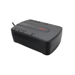 APC BE650G1 4 Surge Protection and 4 Battery Backup 15 Amp Receptacles ...