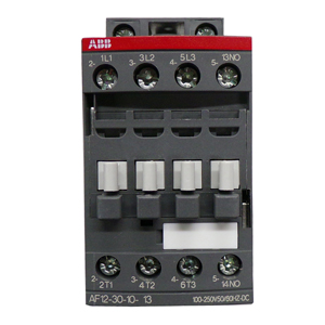 ABB AF12-30-10-13 12 Amp 3 Pole Contactor 1NO Auxiliary 100-250V