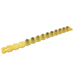 Powers Fasteners 50626, 27 Caliber Yellow Power Load Strip,10 Shots per ...