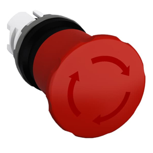 ABB MPET4-10R 40MM Emergency Stop Red Twist Release