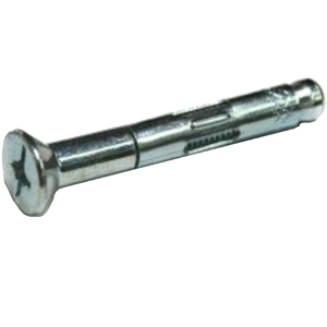 Powers Fasteners 5350S, 3/8 x 5 Inch Combo Flat Head Sleeve Anchor Zinc ...