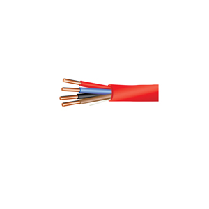Fire Alarm Cable 18-2 Conductor FPLP PVC Unshielded Plenum Red, Reel ...