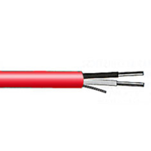 Fire Alarm Cable 14-2 Conductor FPLP PVC Unshielded Plenum Red, Reel ...