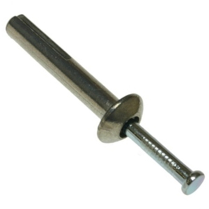 Powers Fasteners 2802, 3/16 x 7/8 Inch Mushroom Head Nail-in Anchor ...