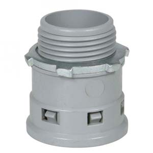 1 Inch PVC Threaded ENT Male Terminal Adapter