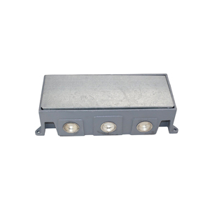 Walker Underfloor Duct 880CS3-1 3-Gang Cast-Iron Floor Box
