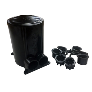 Walker Underfloor Duct 881 Round PVC Floor Box