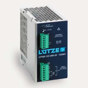 Lutze 722801 CPSB-123-480-24 Compact Universal, Regulated, 480W Power ...