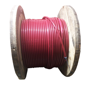 500 MCM THHN Copper Reel Red 2500 Ft (1 = 1Ft.)