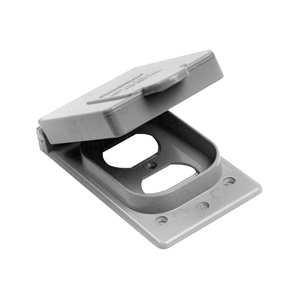 PVC Fitting KRA WDR15/10 1G 1-Gang PVC Duplex Type FS Box Cover Non ...