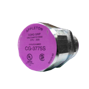 Appleton CG-3775S 3/4 Inch Steel Liquidtight Cord Grip Cable Size .375-.500