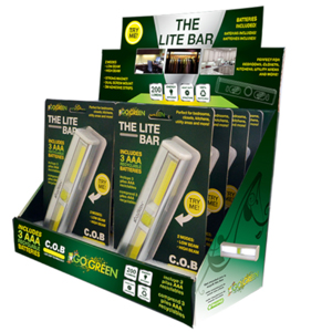 Go Green GG-113-LBAR Display LED Light Bar 3-Triple A 1=Qty of 1 ...