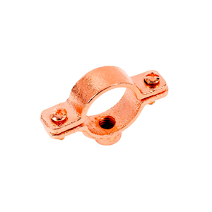 2 Inch Split Ring Copper Pipe Hanger for 3/8 Inch Threaded Rod