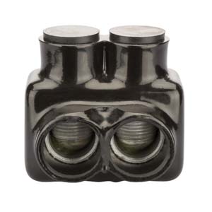 NSI IT-600 #600 MCM-6 AWG Insulated 2-Port Tap Connector Wire Entry Two ...