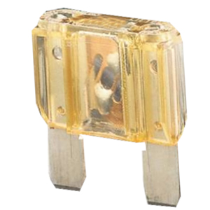 Mersen AF3-40, 40 Amp 32 Volts DC Automotive Blade Time Delay Fuse Amber