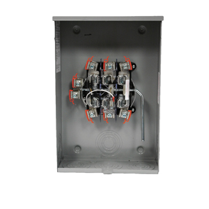 Siemens 40007-01GP 200 Amp 3-Phase 3-Wire FE & PECO 7-Term Meter ...