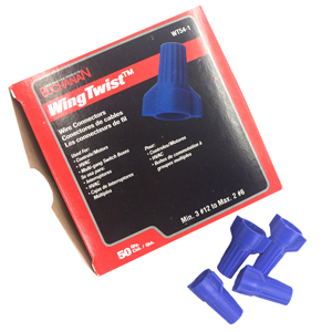 Ideal Industries Inc Buchanan WT54-1 WingTwist Twist-On Wire Connector ...