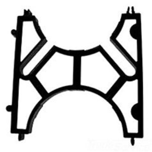 2 Inch PVC Intermediate Spacer 1-1/2 Inch Spacing