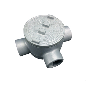 Appleton GRT100 1" Explosion Proof Type T Malleable Condulet