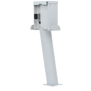 Siemens VersiCharge VCPOSTGRY2 Dual Post, For Use With VersiCharge Non ...
