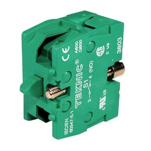 Altech S1 Contact Block Normally Open 10 Amp 600VAC